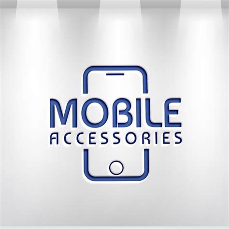 طراحی لوگو لوازم جانبی موبایل نمونه و الگوبرداری