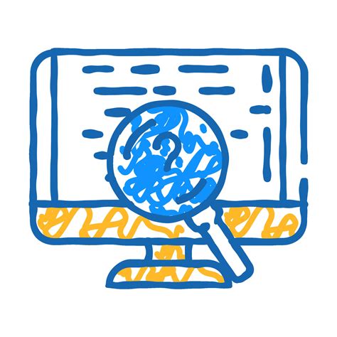 Code Review Software Icon Doodle Illustration 49839879 Vector Art At Vecteezy