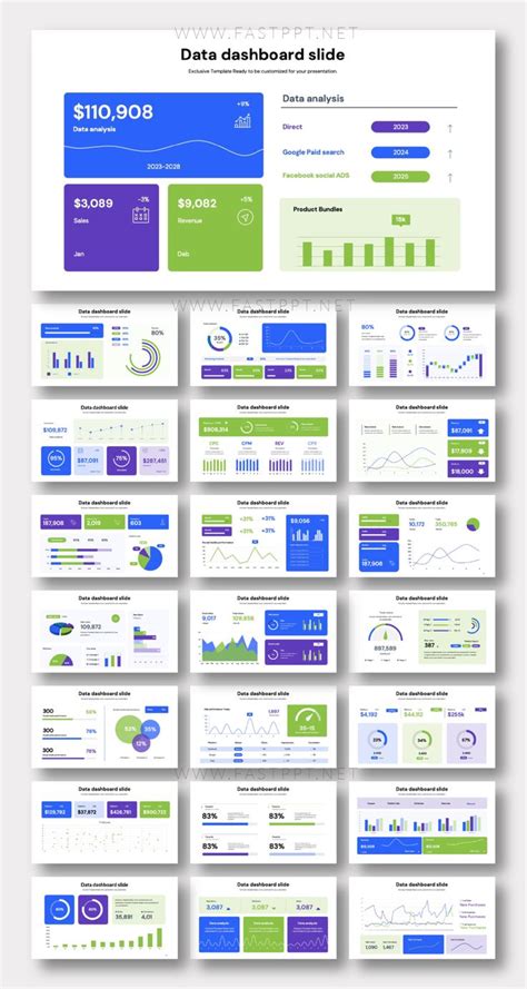 data dashboard infographic template original and high quality