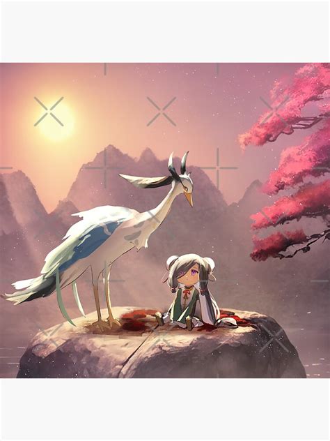 Chibi Shenhe Genshin Impact Sticker For Sale By Olivialewis Redbubble