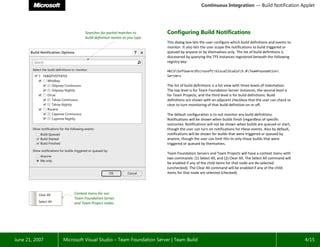 Build Notification Applet PPT
