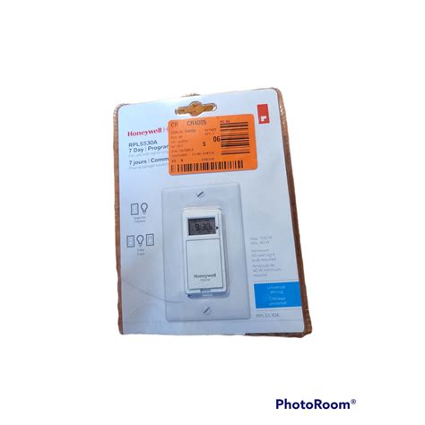 Honeywell Home 7 Day Programmer Universal Wiring Econo Switch