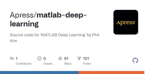 Github Apressmatlab Deep Learning Source Code For Matlab Deep