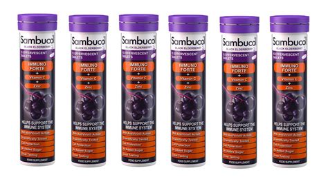 Sambucol Effervescent Immuno Forte Effervescent Tablets X 6 Buy Now