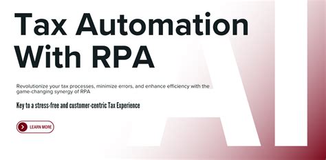 Tax Automation With Robotic Process Automation Rpa In Qatar Dubai Uae Baarez Technology