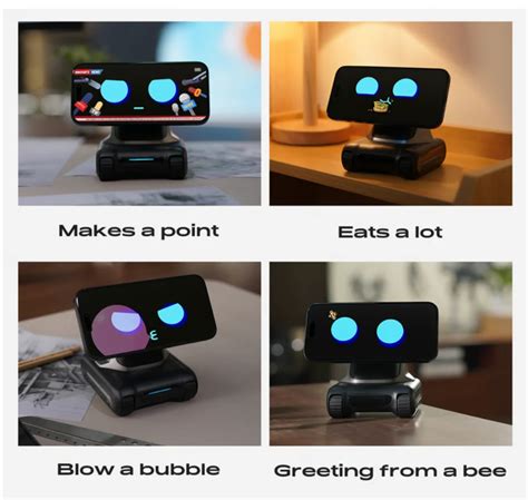 Collaborative Robots Looi Robot Ai Intelligent Robot Desk Toy At