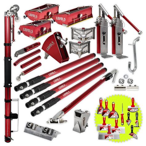 Ultimate Level5 Drywall Taping Tool Set 4 617