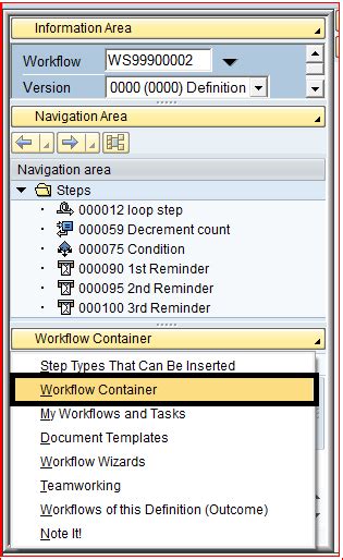 Solved How To Changed Existing Workflow Container Element SAP Community