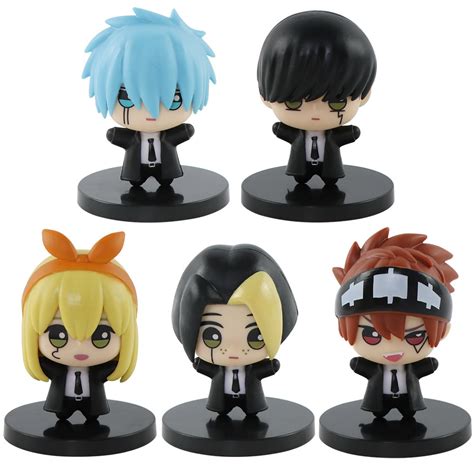 5pcs Set Japan Anime Mashle Magic And Muscles Mashle Lance Crown Lemon Irvine Barrett Q