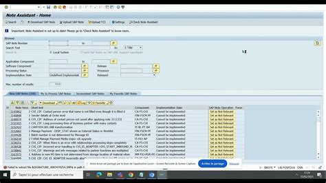 How To Implement Sap Note In Snote Sap Community Sap Note Implementation Online Video Cutter C