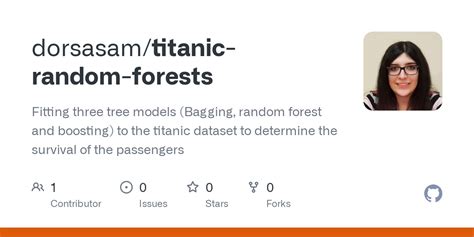 Github Dorsasam Titanic Random Forests Fitting Three Tree Models Bagging Random Forest And
