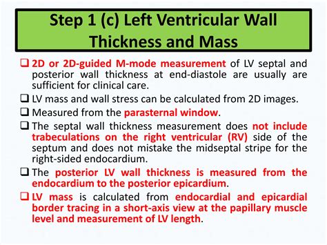 Lv Systolic Function Pptx