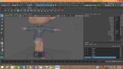 Solved Animation Riging Ik Handle Problem Autodesk Community