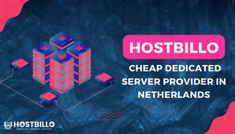 Hostbillo Cheap Dedicated Server In Netherlands
