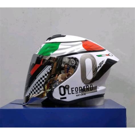 Jual Helm Js Armor Leopard Helm Viral Shopee Indonesia