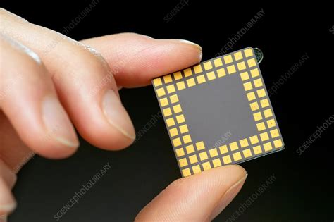 Gene Sequencing Chip Stock Image C026 6138 Science Photo Library