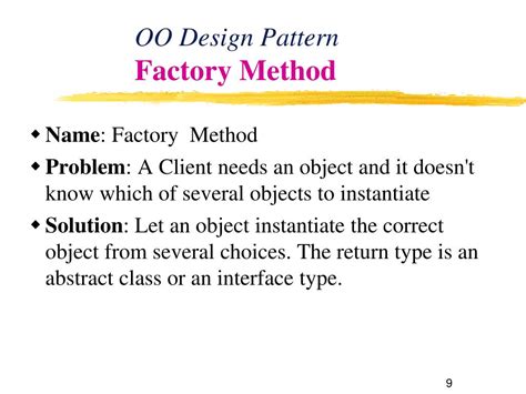 Ppt More Oo Design Patterns Powerpoint Presentation Free Download Id2097177