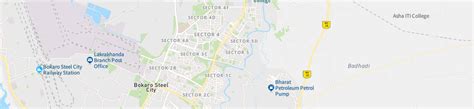 Sector 5 Bokaro Steel City Map Property Rates Projects Photos