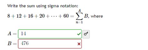 Solved Write The Sum Using Sigma Notation Chegg Com