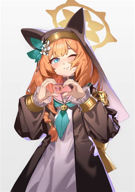 Mari Blue Archive Drawn By Cchhii Danbooru