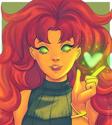 By Inksilvery Dc Comics Starfire Starfire Starfire Dc Teen Titans