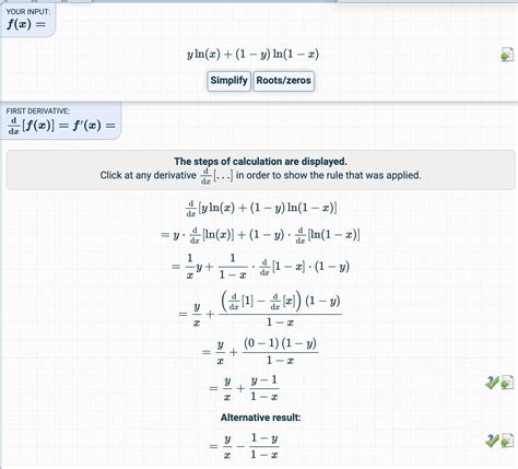 how is the cost function from logistic regression differentiated