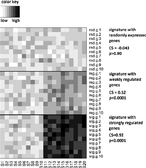 The Signature CS For Simulated Signatures Here We Show Three Examples Download Scientific