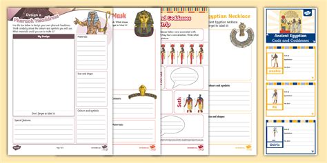 Ancient Egyptian Themed Activities Resource Pack Twinkl