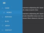 Off Canvas One Page Scroll Navigation In JQuery Free JQuery Plugins