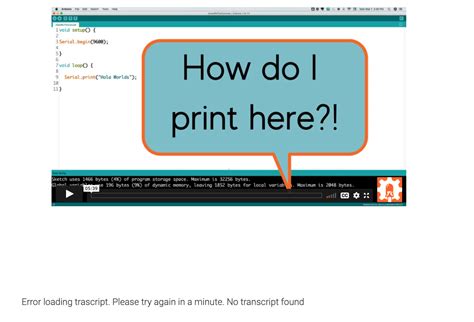 Error Loading Trascript Please Try Again In A Minute No Transcript