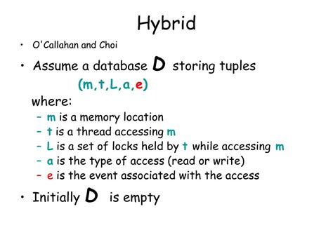 ppt cs294 32 dynamic data race detection powerpoint presentation
