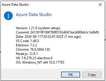 Error Query Has No Results To Return Issue 12450 Microsoft Azuredatastudio GitHub