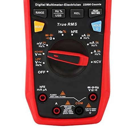 Uni T Digital Multimeter Ut61e Plus Ut61e 22000 Counts True Rms 1000v