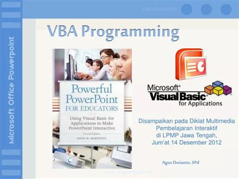 Ppt Vba Programming Powerpoint Presentation Free Download Id4215146