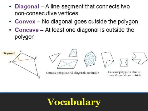 polygon angle sum theorems geometry 3 4 vocabulary