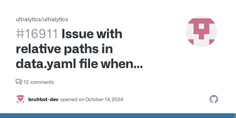 Issue With Relative Paths In Datayaml File When Trying To Train Yolo