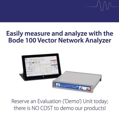 Picotest On Linkedin Easily Measure And Analyze With The Bode 100
