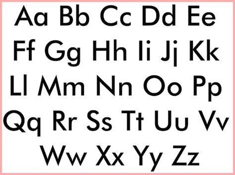 Simple Alphabet Chart That Contains Both Uppercase And, 58% OFF
