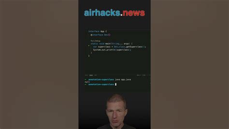 Does An Annotation Have A Superclass Java Shorts Coding Airhacks