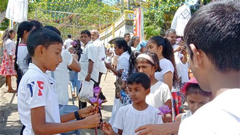 මල් දන්සල 14 වන වරටත් කන්ද විහාර පරිශ්‍රයේදී පවත්වන ලද මල් දන්සල අද