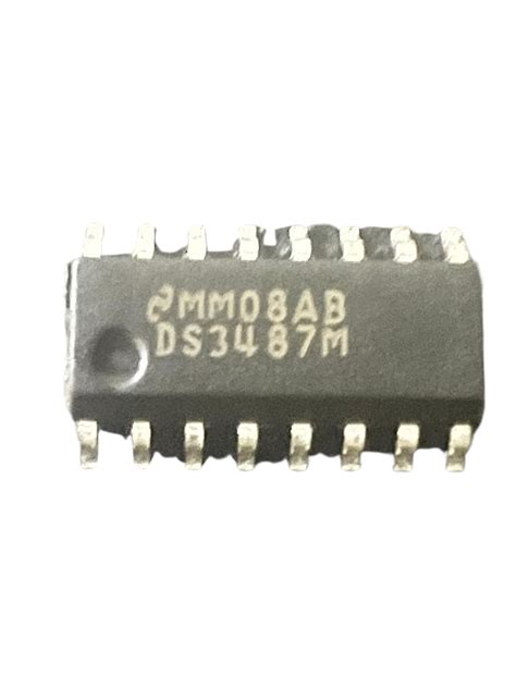 Circuito Integrado Ds 3487 Mc 3487 Smd Ds3487 Mc3487 Hit Comercio