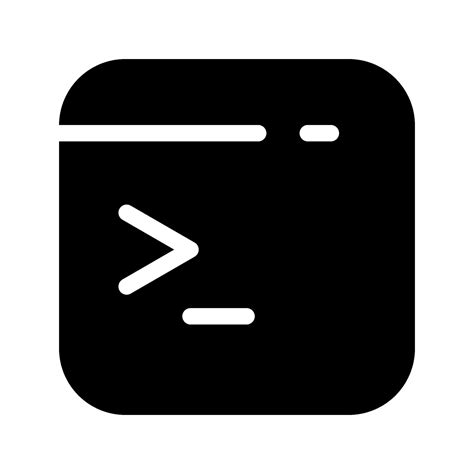 Terminal Icon Symbol Design Illustration 46391747 Vector Art At Vecteezy