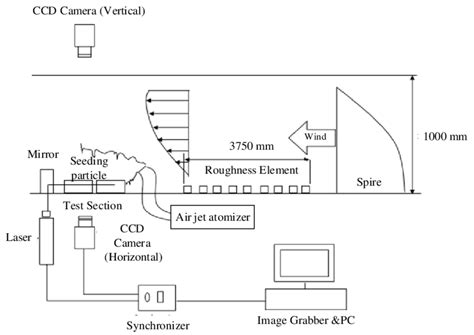 Schematic Of Piv Experimental Setup Download Scientific Diagram