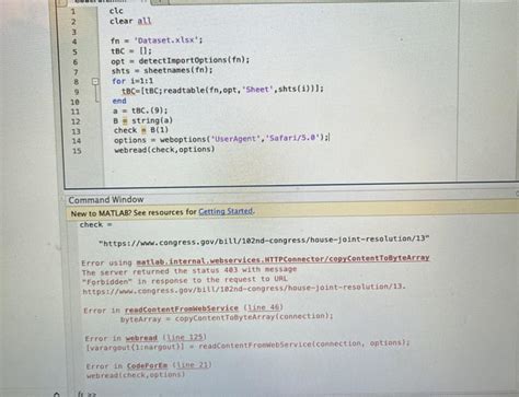 What On Earth Am I Doing Wrong With Webread Why Cant I Read This Url I Have Spent Like 2
