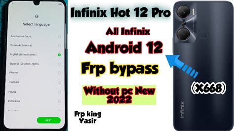 Infinix Hot Pro Frp Bypass Android Infinix X Android Frp Bypass Android Google