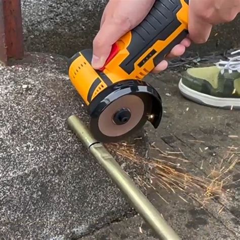 Cordless Angle Grinder Brushless Cutter 12v Small Polishing Machine
