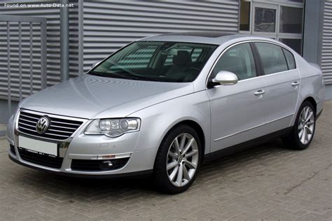 Volkswagen Passat (B6) 2.0 TDI (140 Hp) | Technical specs, data, fuel ...