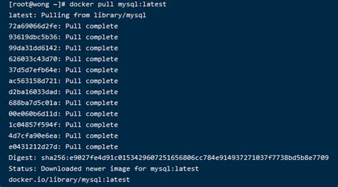 docker拉取mysql镜像 database 博客园