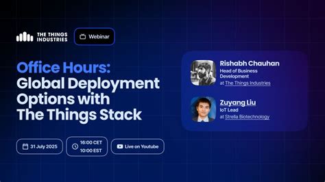 Webinar Lorawan Lorawan Iot Thethingsstack Webinar Foodtech