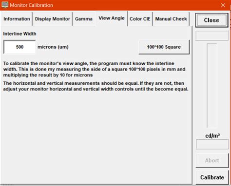 Crt Monitor Calibration Check Support